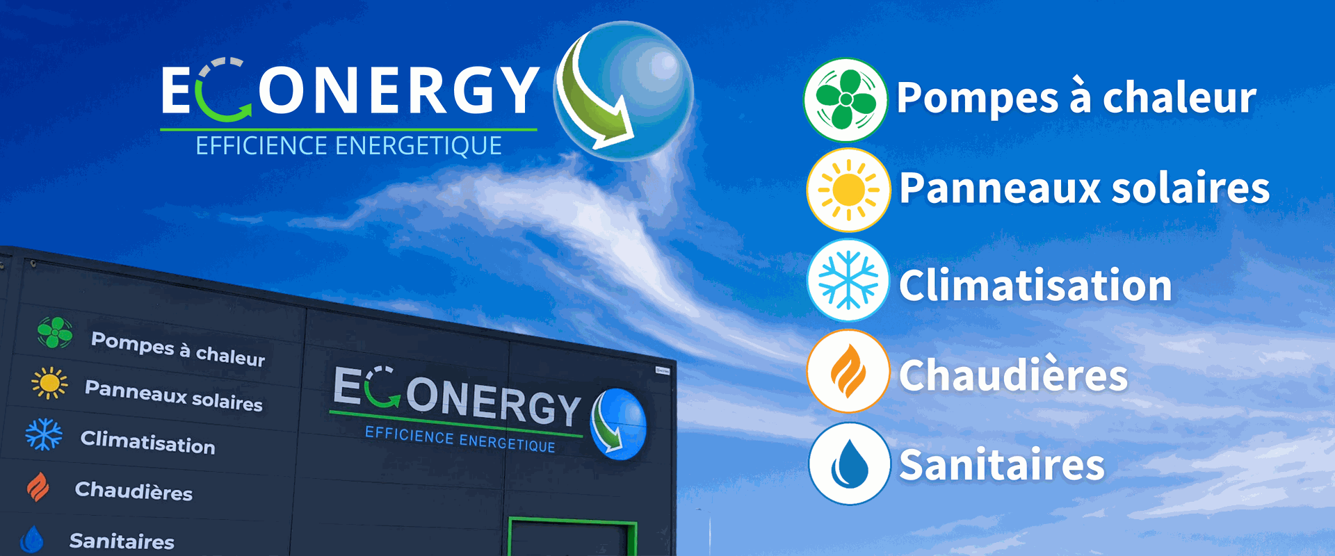 Econergy - efficience énergétique